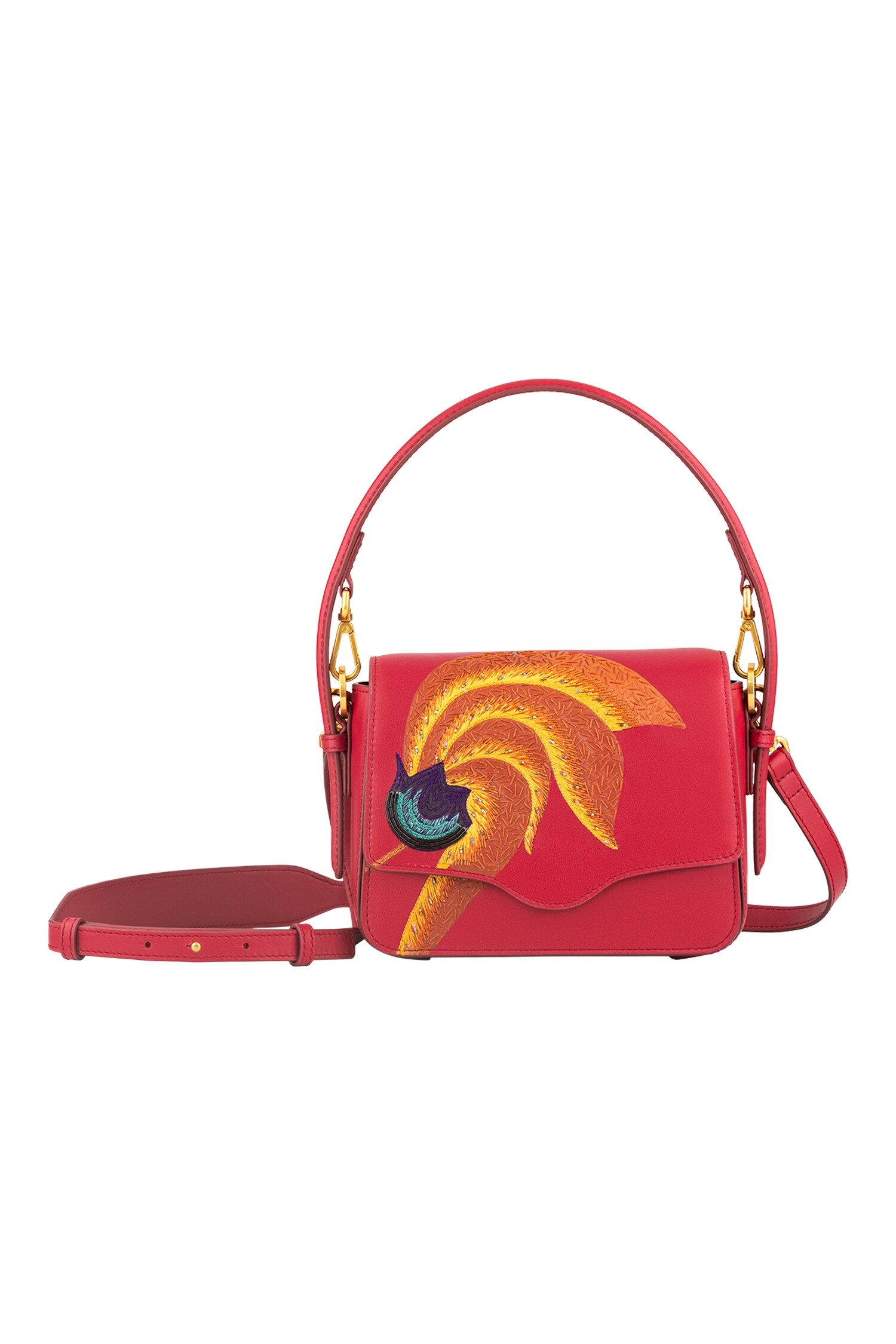 Buy Aranyani Flower Hand Embroidered Bag Online | Aza Fashions
