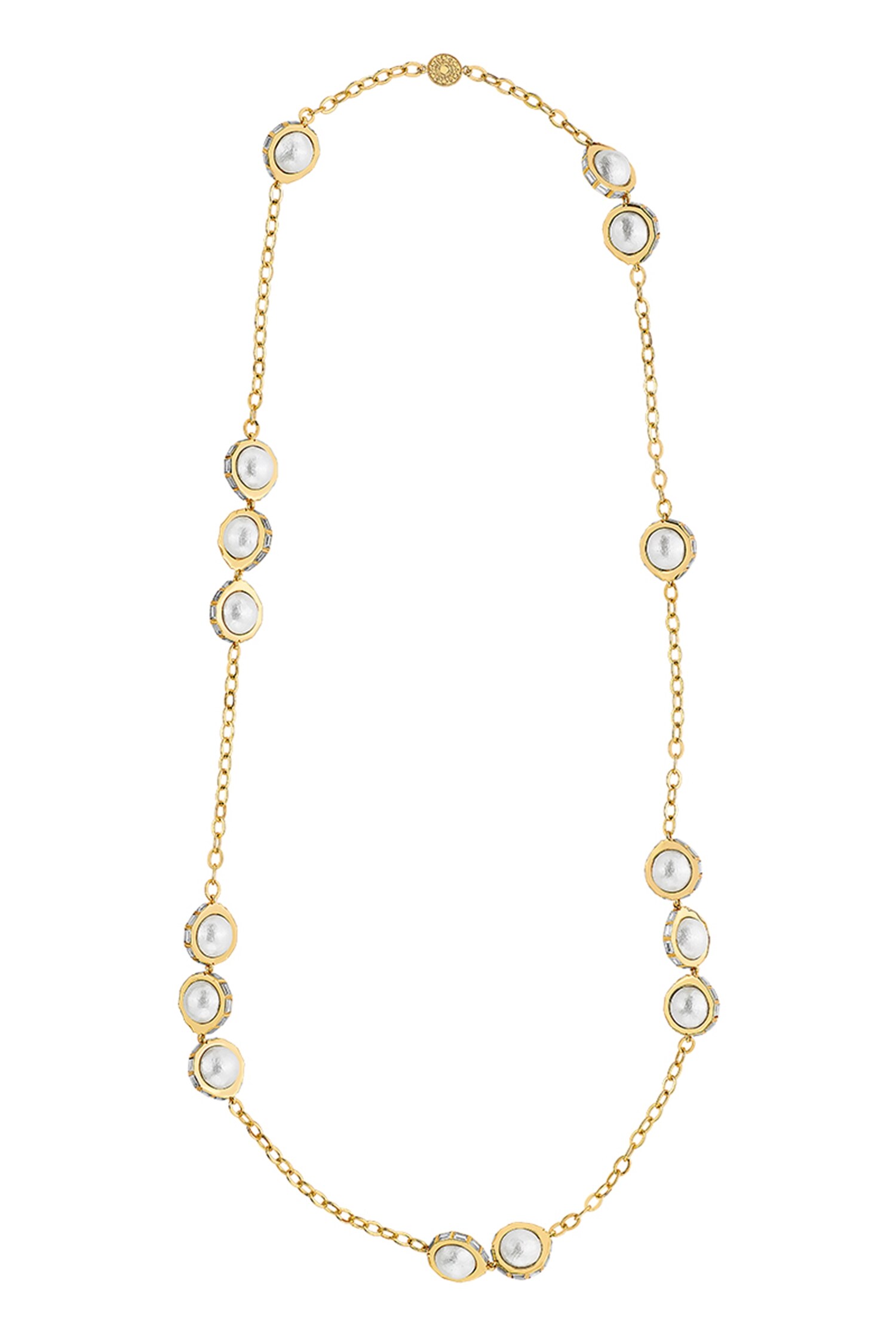Buy Isharya Amara Dainty Pearl Contemporary Necklace Online | Aza Fashions