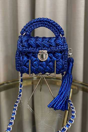 Buy BIJIT Braided Sling Bag Online | Aza Fashions