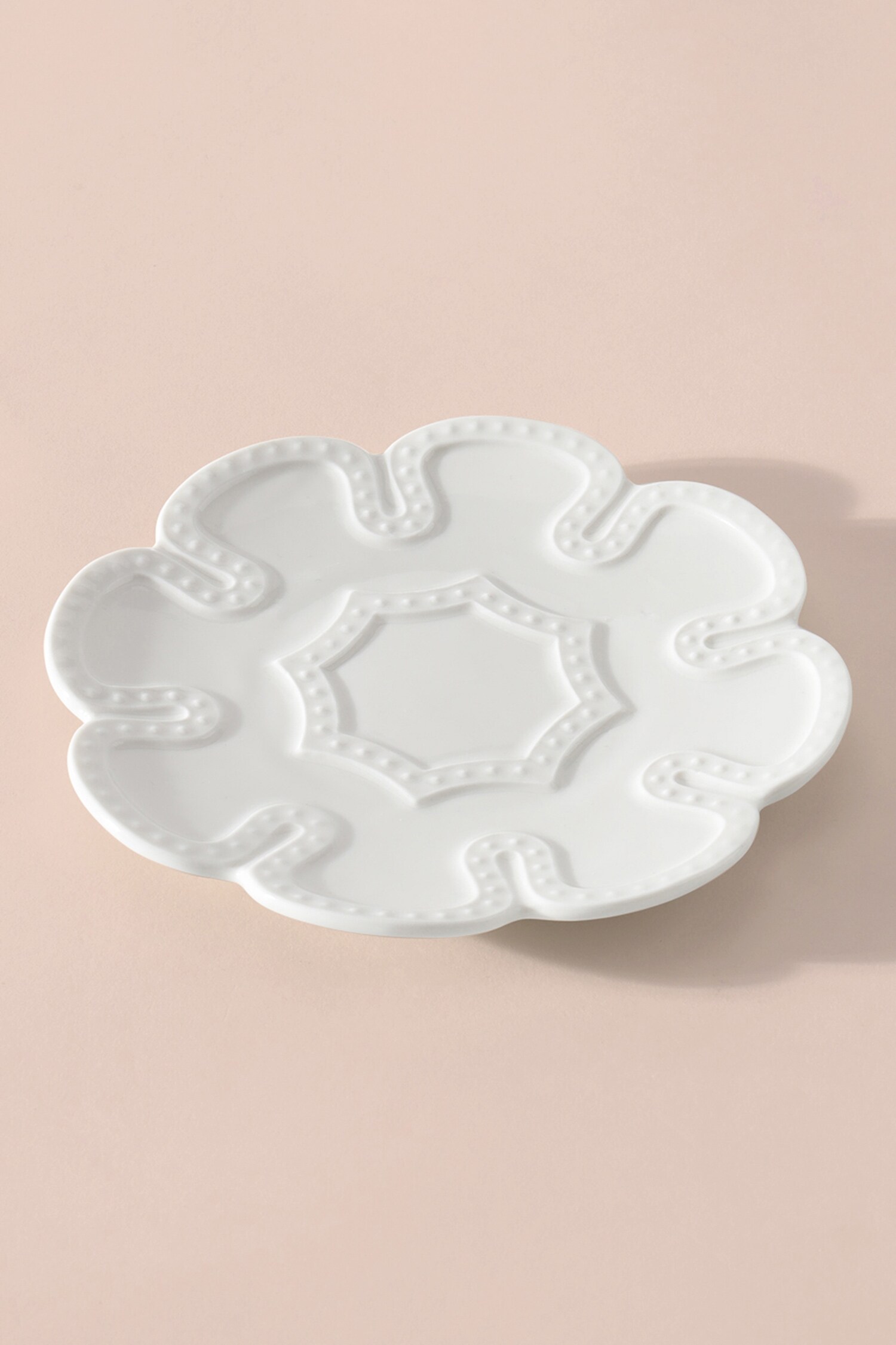 Table Manners White Bone China Magic Of Classic Dessert Plate