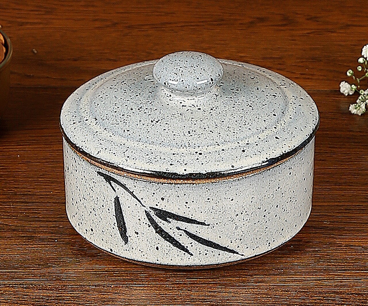 Buy Nakshikathaa - Homeware Handcrafted Trinket Bowl With Lid Online ...