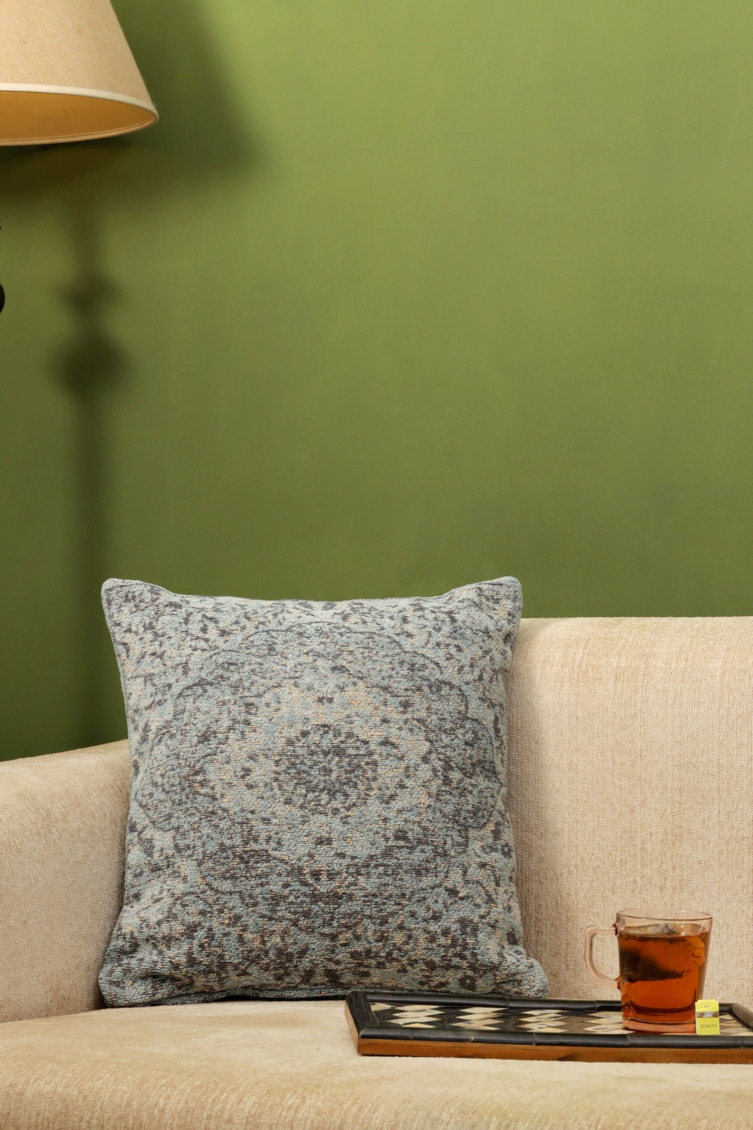 Buy Amoli Concepts Square Shaped Cushion Cover Online | Aza Fashions