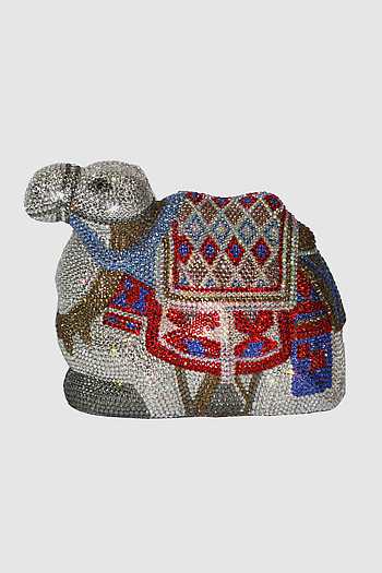 Buy Crystal Craft Camel Caravan Crystal Embellished Clutch Online | Aza ...