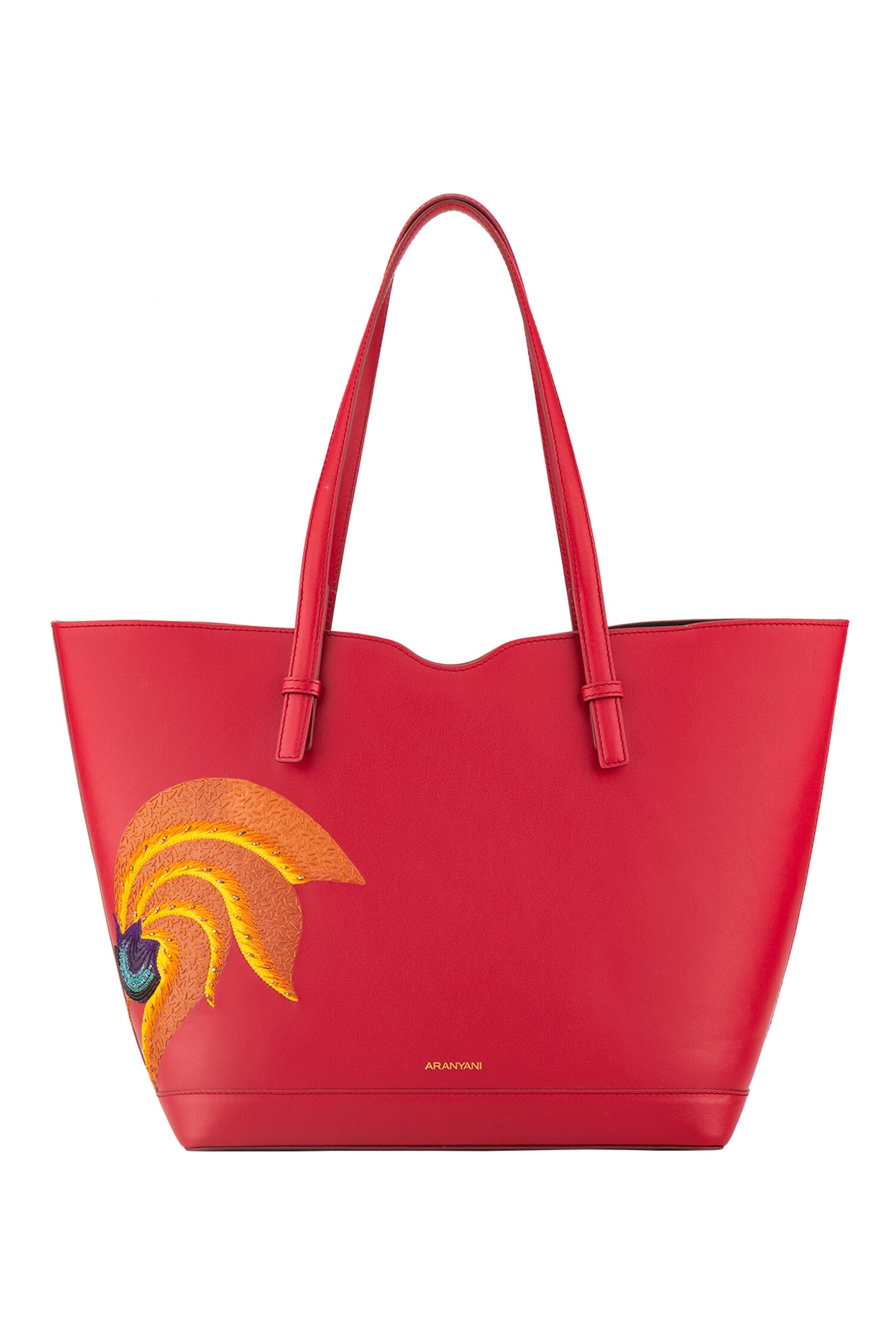 Buy Aranyani The Kesuda Flower Embroidered Tote Bag Online | Aza Fashions