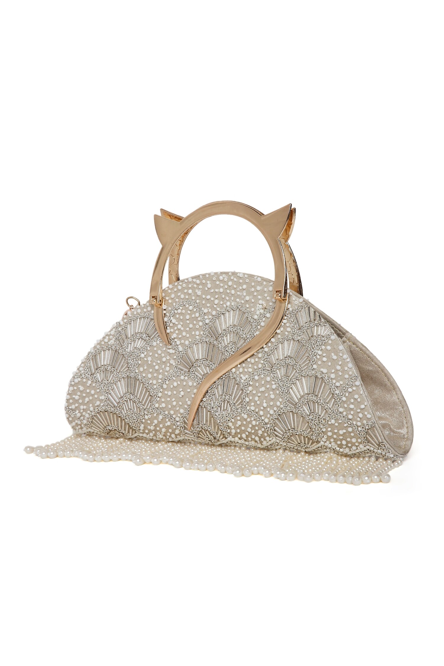 Buy Quirky Tales Thea Half Moon Shaped Bag Online | Aza Fashions