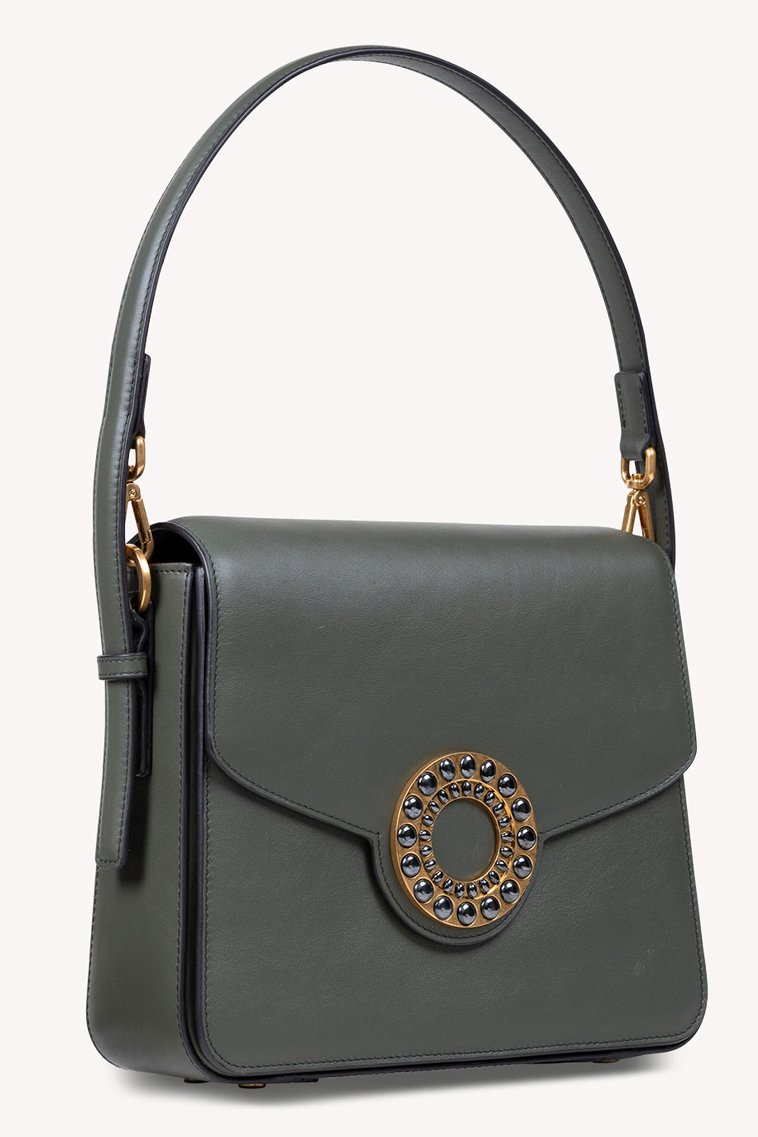 Buy Green Embellished Top Handle by Aranyani Online at Aza Fashions.