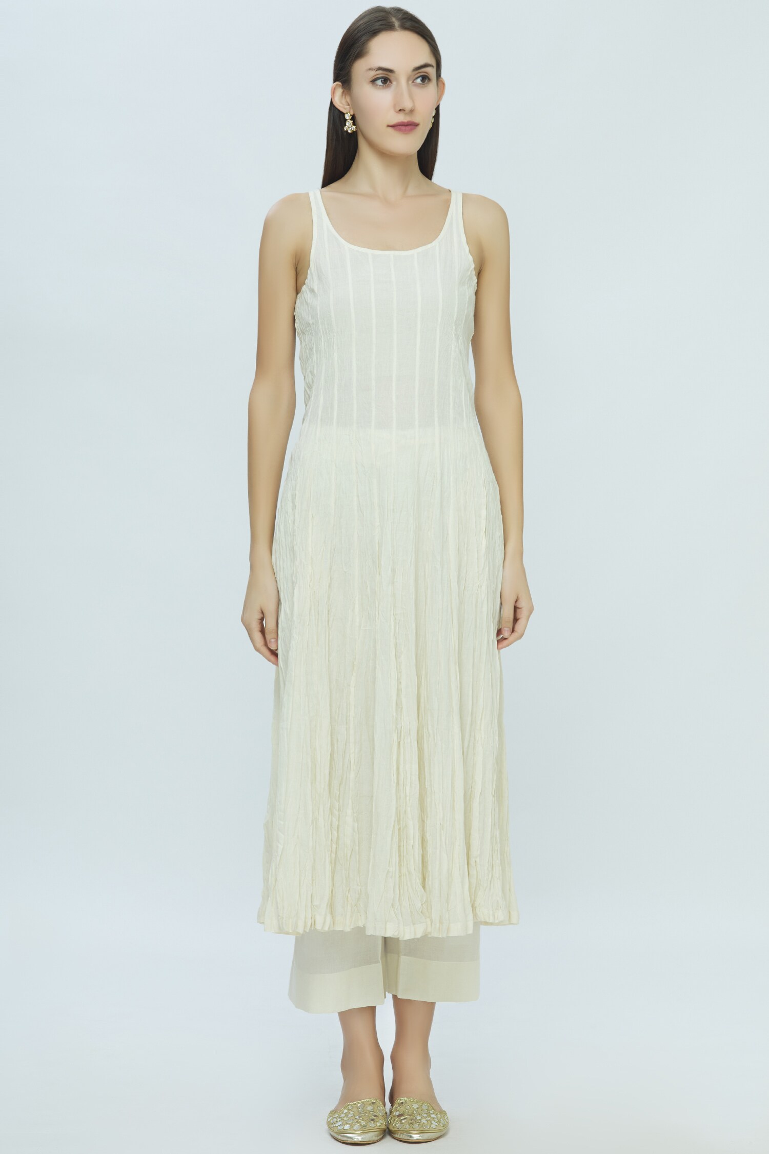 Buy Silk Chanderi Kurta Set by Prama by Pratima Pandey at Aza Fashions