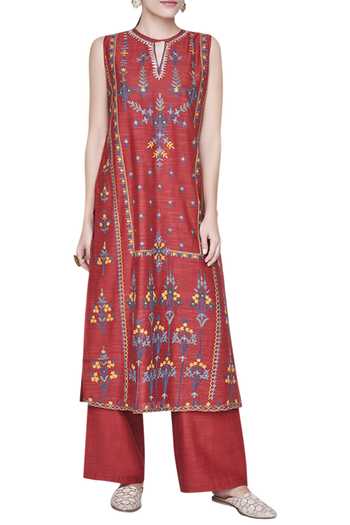 Buy Anita Dongre Embroidered Kurta Set Online | Aza Fashions