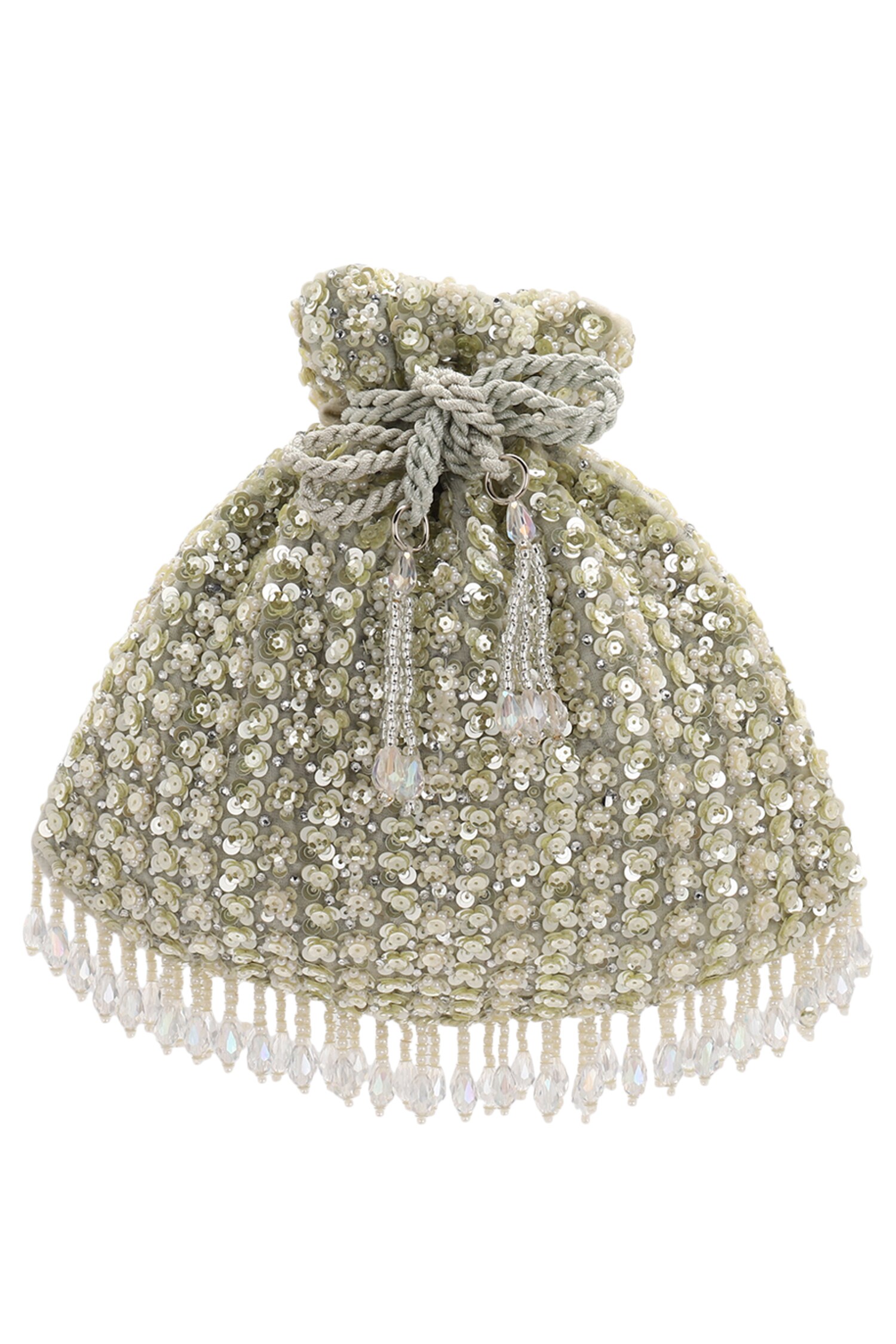 Buy Aanchal Sayal Embellished Potli Bag Online | Aza Fashions