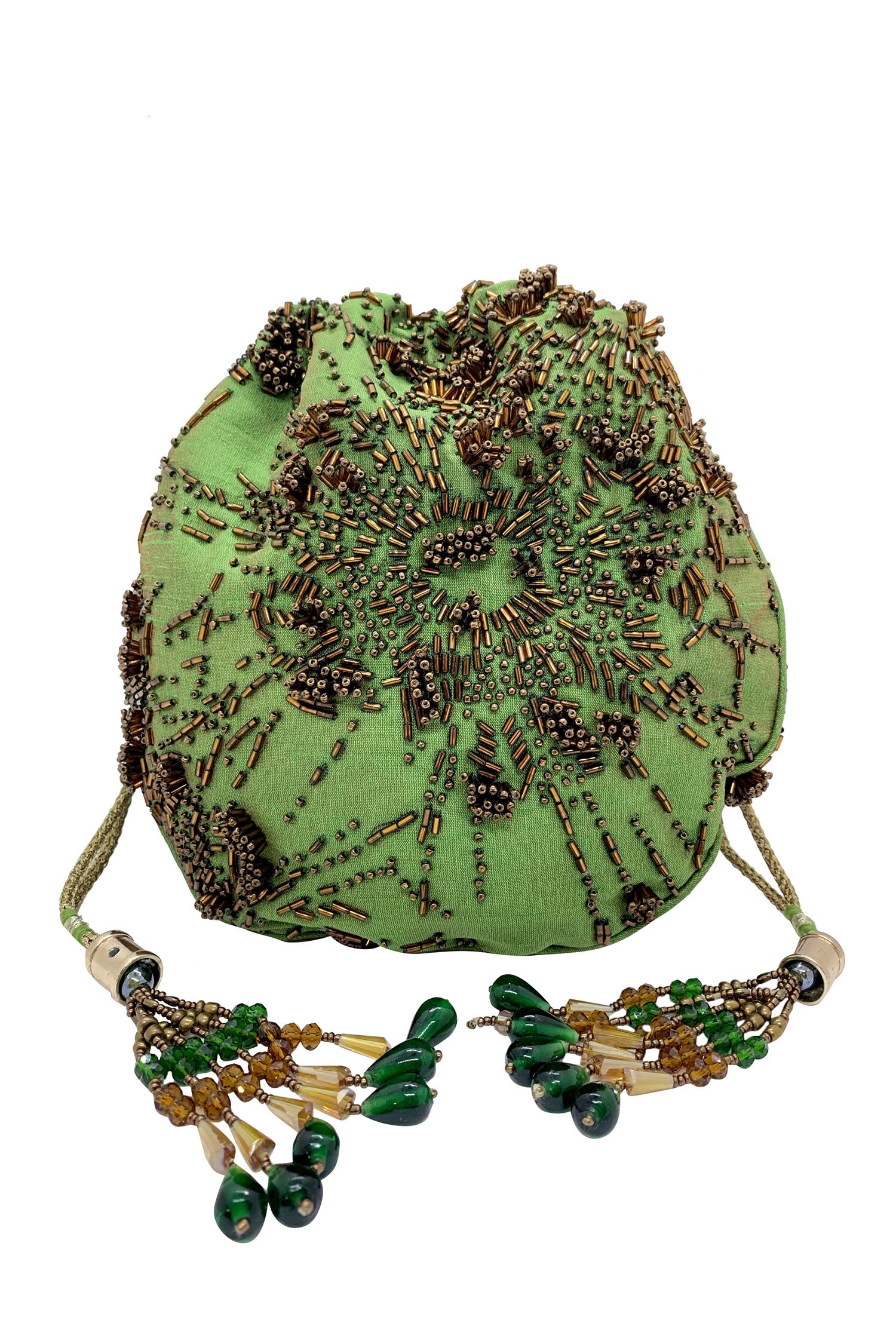 Buy Florian Embroidered Polti Bag by The Garnish Company at Aza Fashions