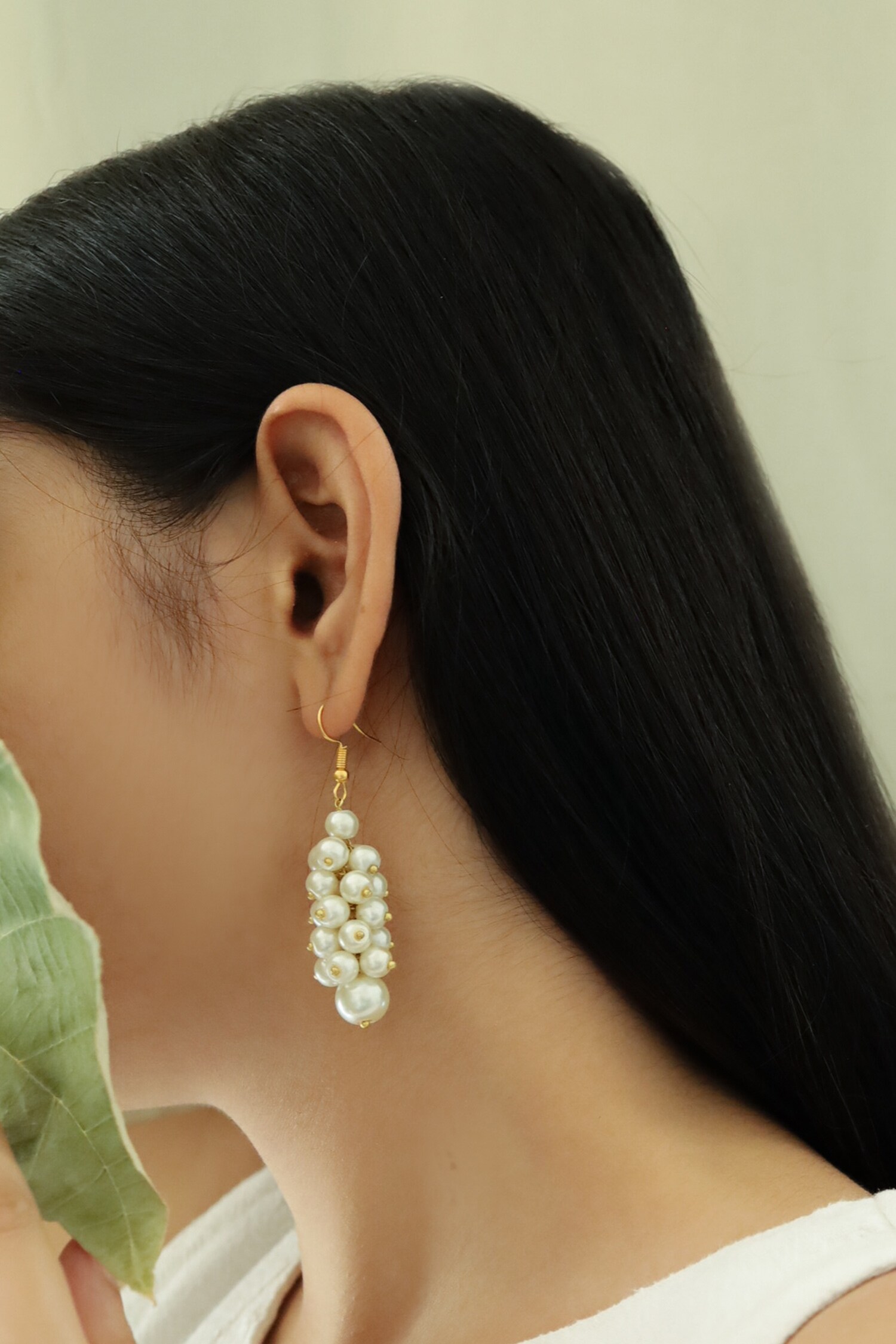 Buy Phiroza Pearl Drop Earrings Online | Aza Fashions