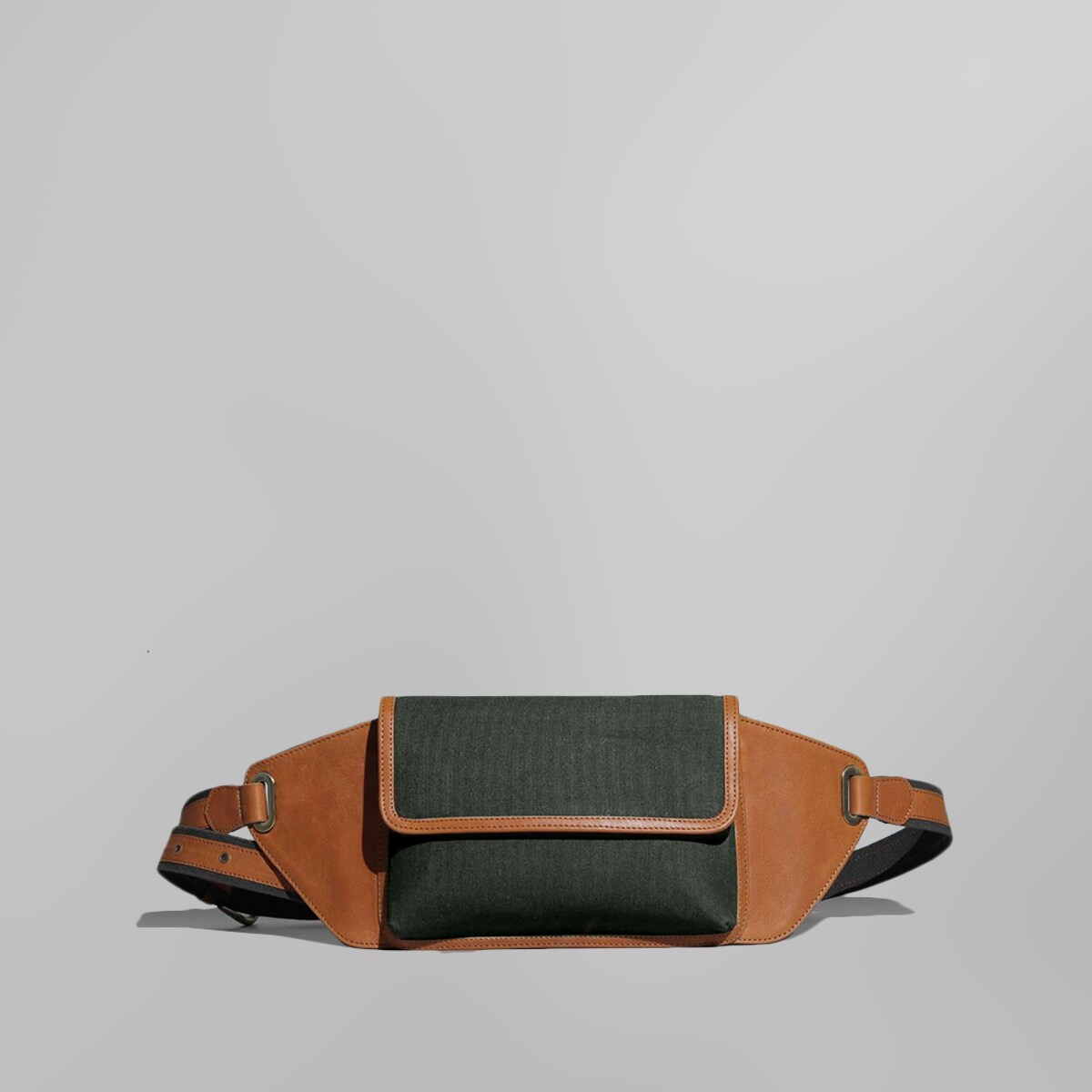 Buy Crossover Colorblock Fanny Pack by Swarang Designs at Aza Fashions