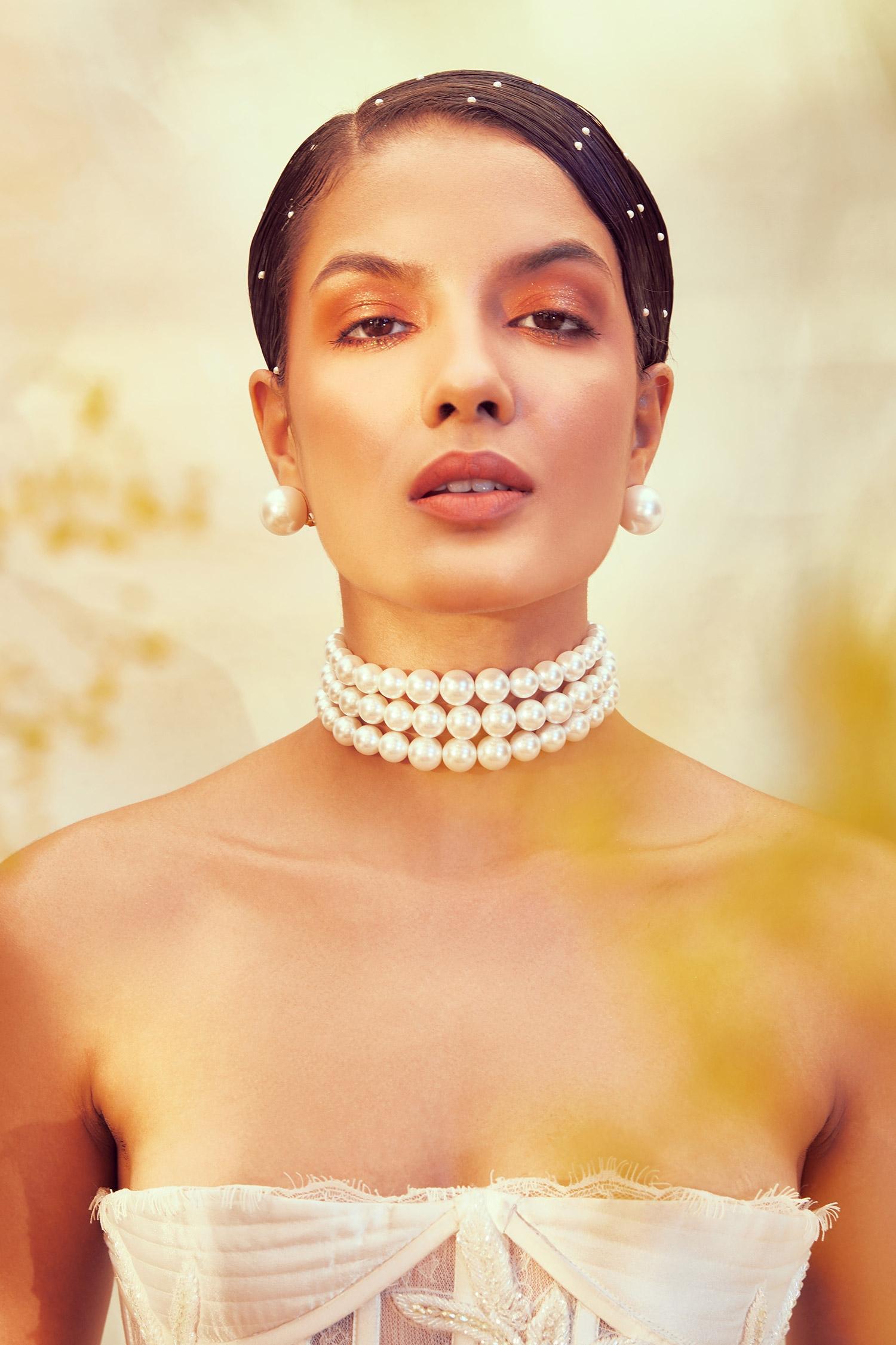 Buy White Pearl Manufactured Graded Choker by Anaash Online at Aza ...
