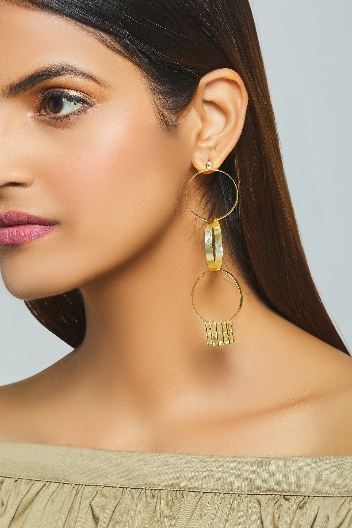 Buy Eurumme Tiered Loop Danglers Online | Aza Fashions