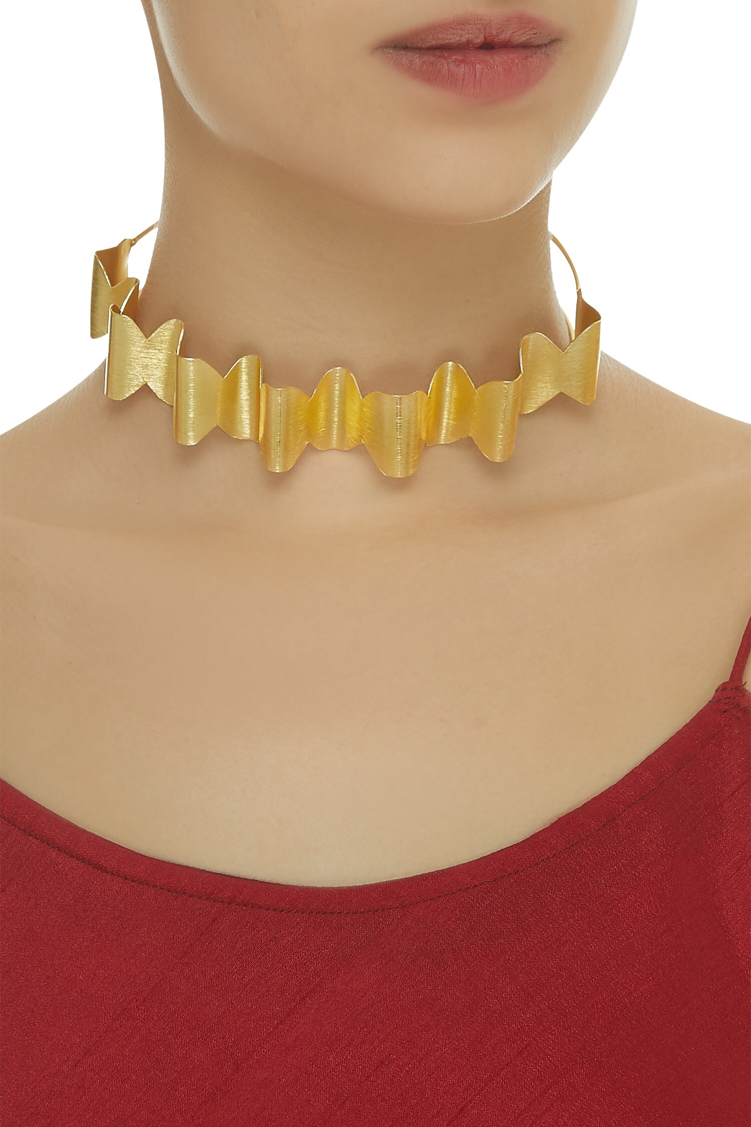 Buy Eurumme Aztec Adjustable Choker Necklace Online | Aza Fashions