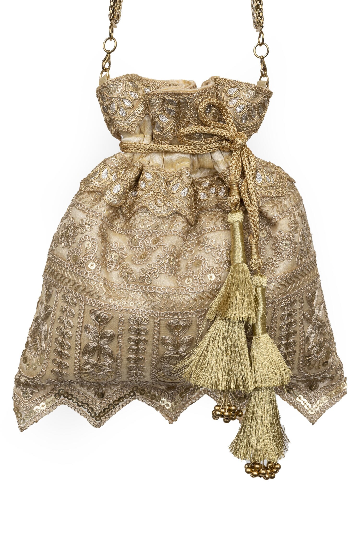 Buy SG Collection by Sonia Gulrajani Amara Embroidered Potli Online ...