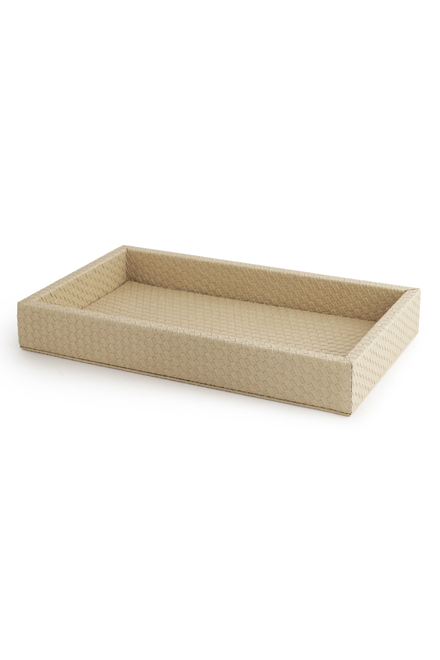 Buy NADORA Interlaced Vegan Leather Napkin Tray Online | Aza Fashions