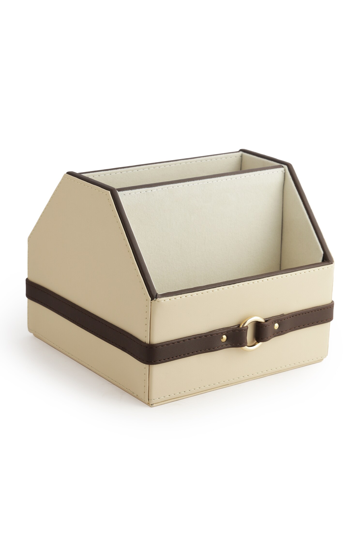 Buy NADORA 4 Compartment Banded Square Organiser Online | Aza Fashions