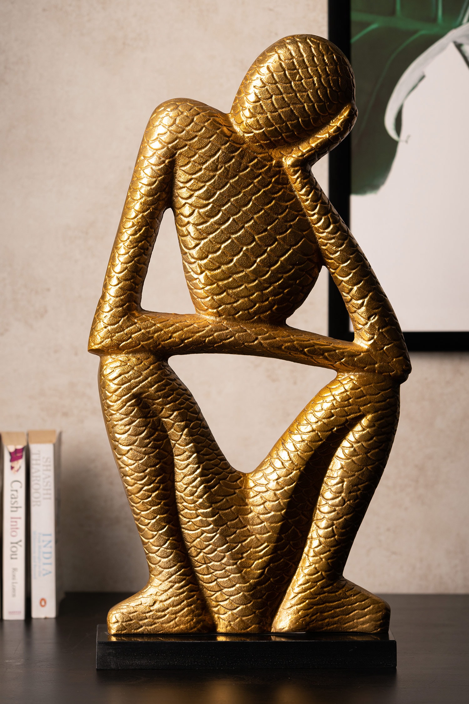 S.G. Home In Deep Thought Sculpture Table Decor