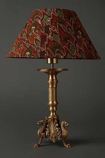 Ritu Kumar Gold Brass Lamp Base Single Pc