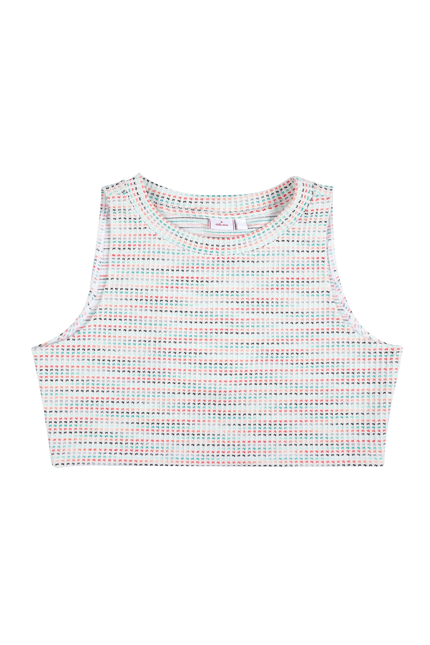 Buy Rang by Lespetits Multi Color Striped Crop Top For Girls Online ...
