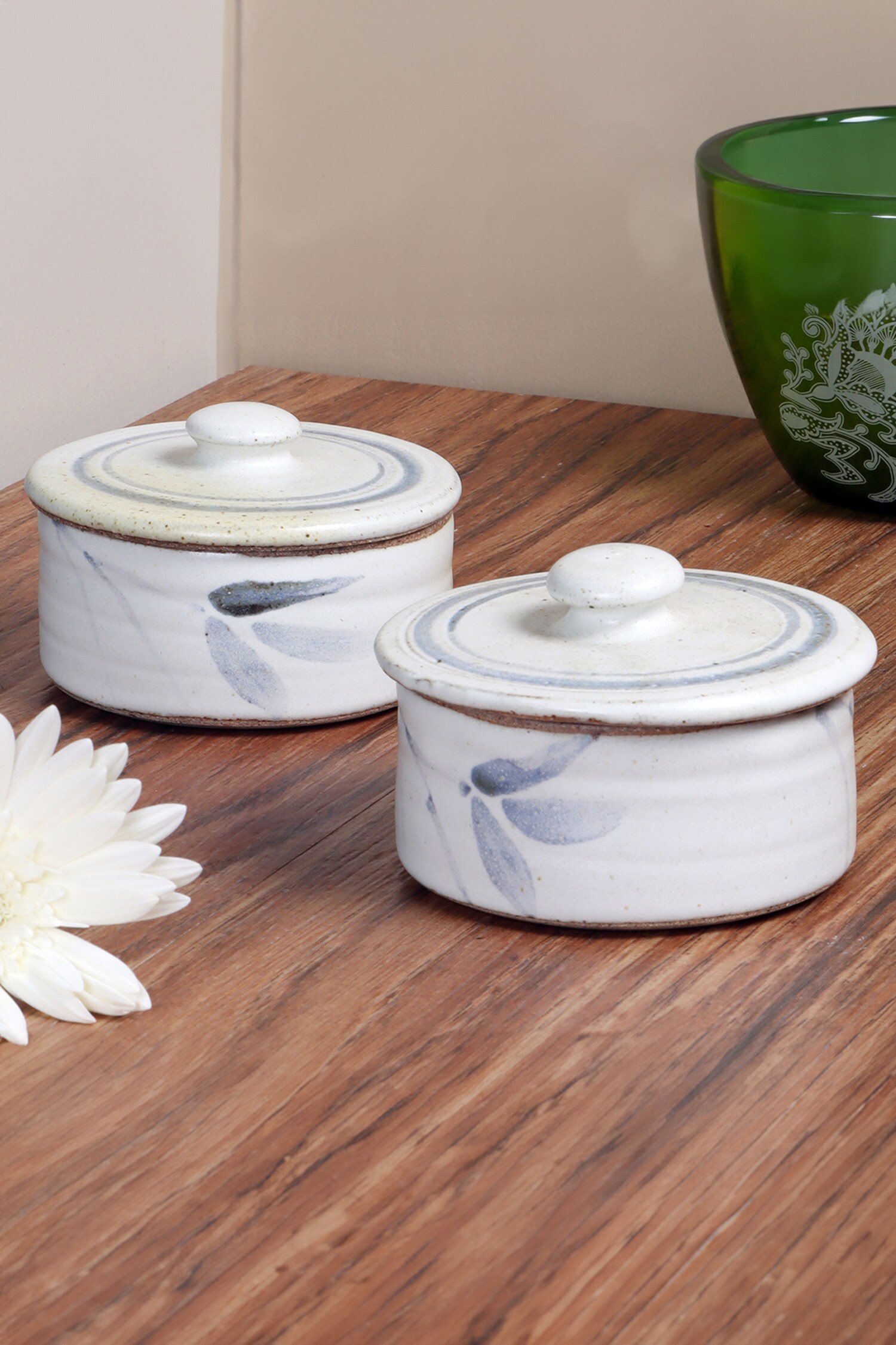 Nakshikathaa - Homeware White Studio Pottery Handcrafted Trinket Box ...