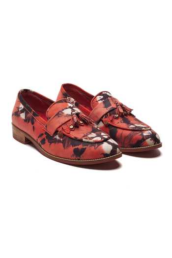 Buy Banjaaran Studio Multi Color Genuine Leather Nodum Slip-on Loafers ...