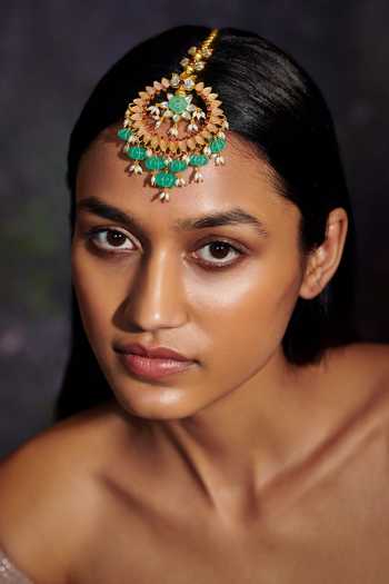Buy Aulerth X Tribe Amrapali Enchantments Of Pastel Stone Embellished ...