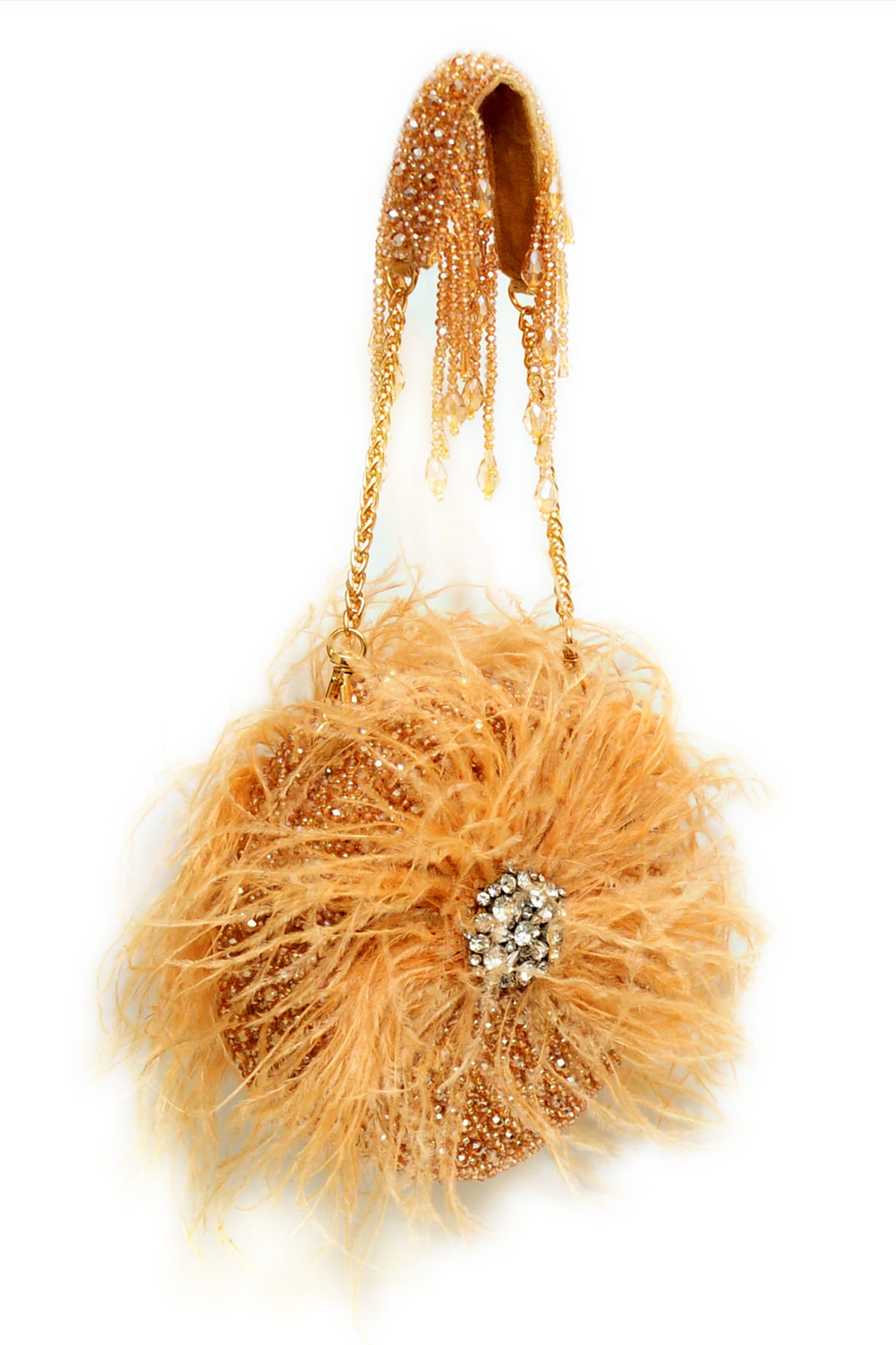 Buy Eena Crystal Embellished Clutch Online | Aza Fashions