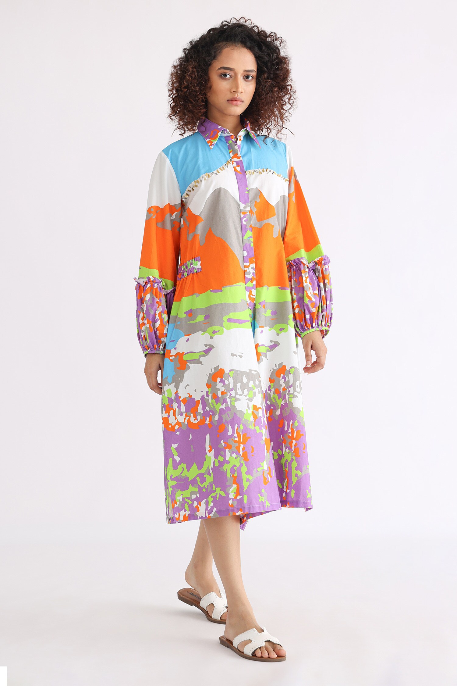 Buy Studio Moda India Multi Color Cotton The Hesper Jumpsuit Online ...