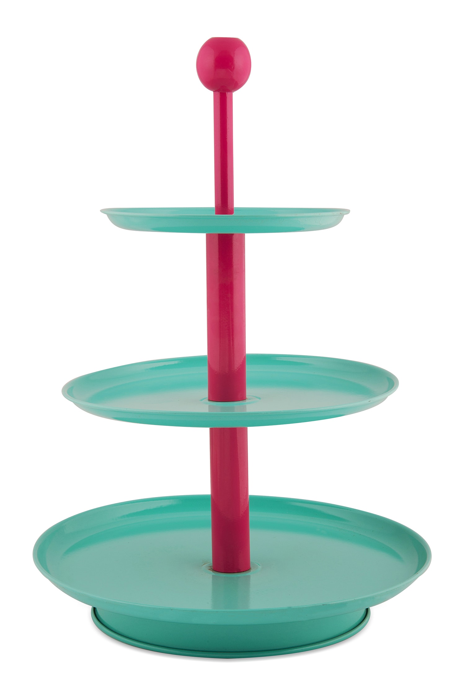 Living With Elan Round Shaped Three Tier Cake Stand