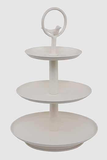 Living With Elan Round Shaped Three Tier Cake Stand