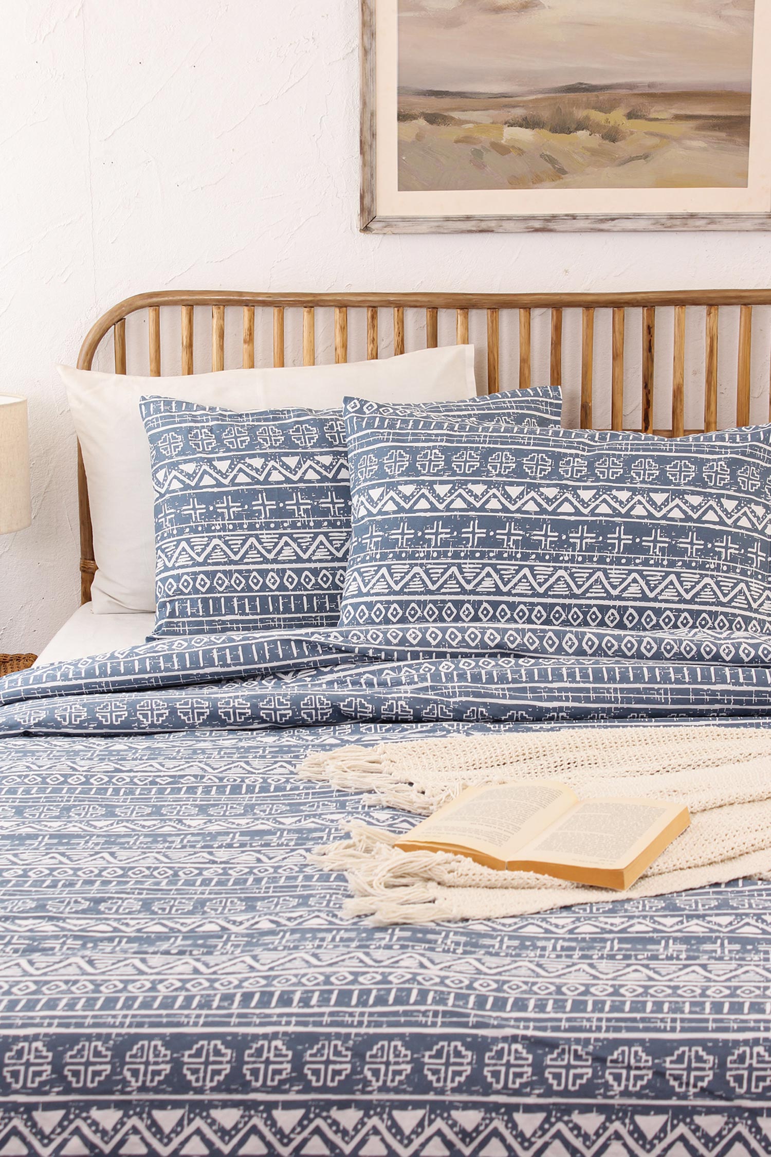 Buy House This Kullu Patti Ethnic Print Duvet Cover Online | Aza Fashions