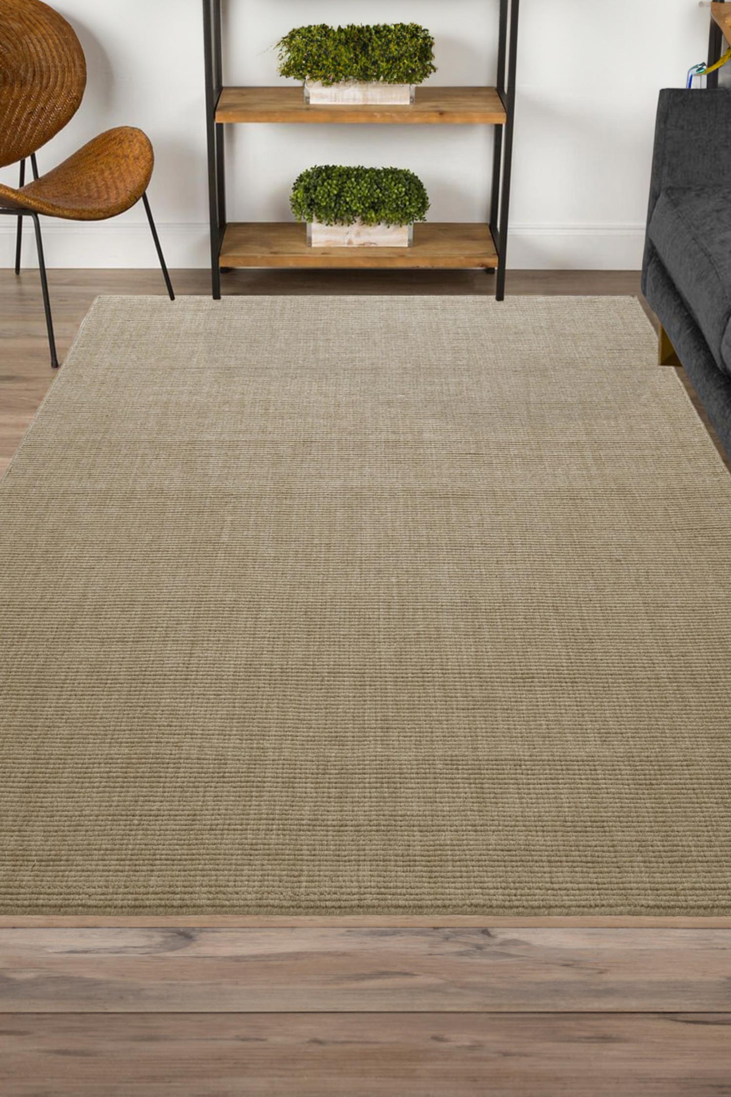 Buy Cream 100% Wool Oatmeal Solid Rectangular Shaped Rug by Kaleen ...