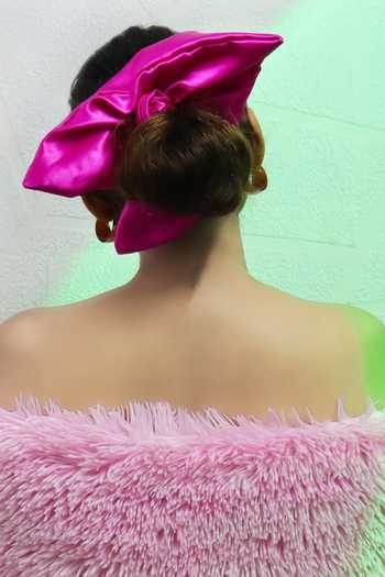 Buy Pink Soho Square Scrunchie by Soho Boho Studio by Aarti Thakur ...