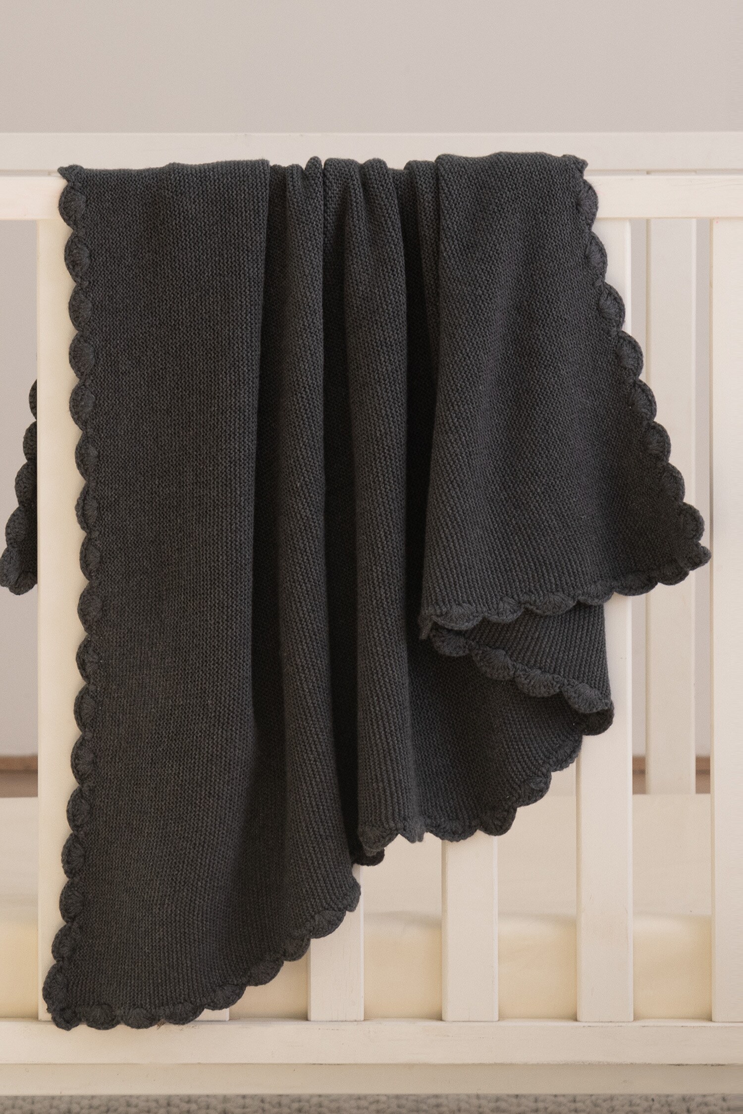 Buy Blue 100% Soft Cotton Knitted Snuggle Buddies Baby Blanket And ...