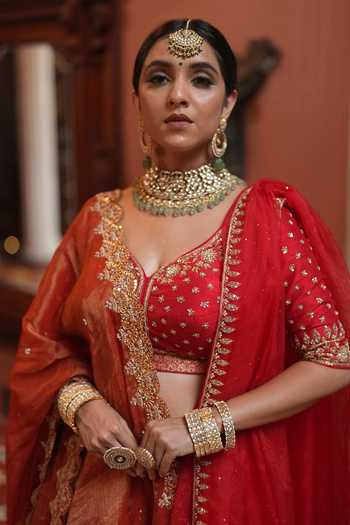 Buy White Jadtar Stones Embellished 2 Pcs Bangles by Riana Jewellery ...
