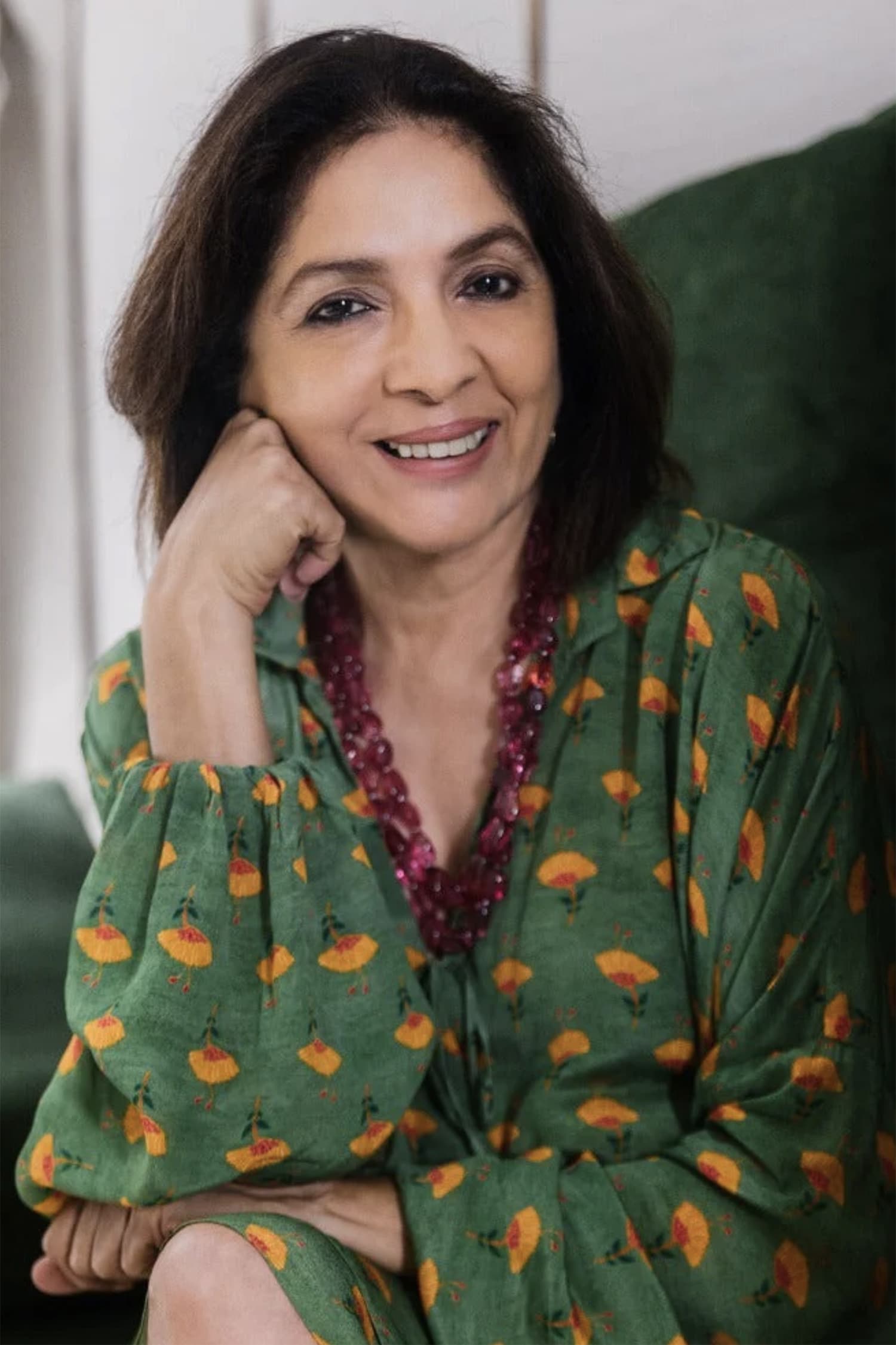 Buy Red Onyx Stone Embellished Necklace by Anaash Online at Aza Fashions.