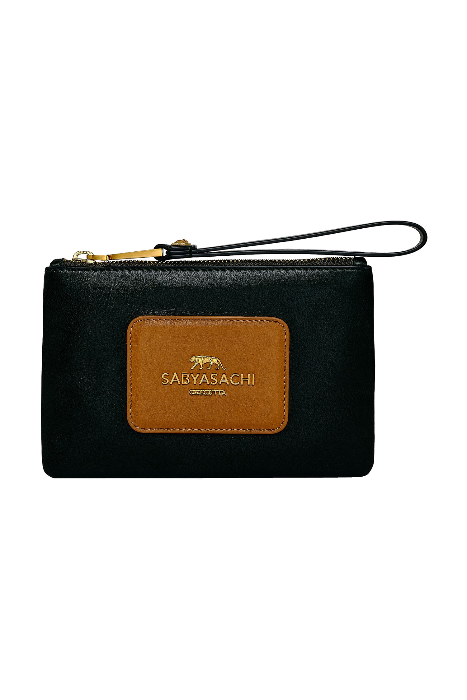 Buy Bengal Black Embellished Sabya Wristlet by Sabyasachi Online at Aza ...