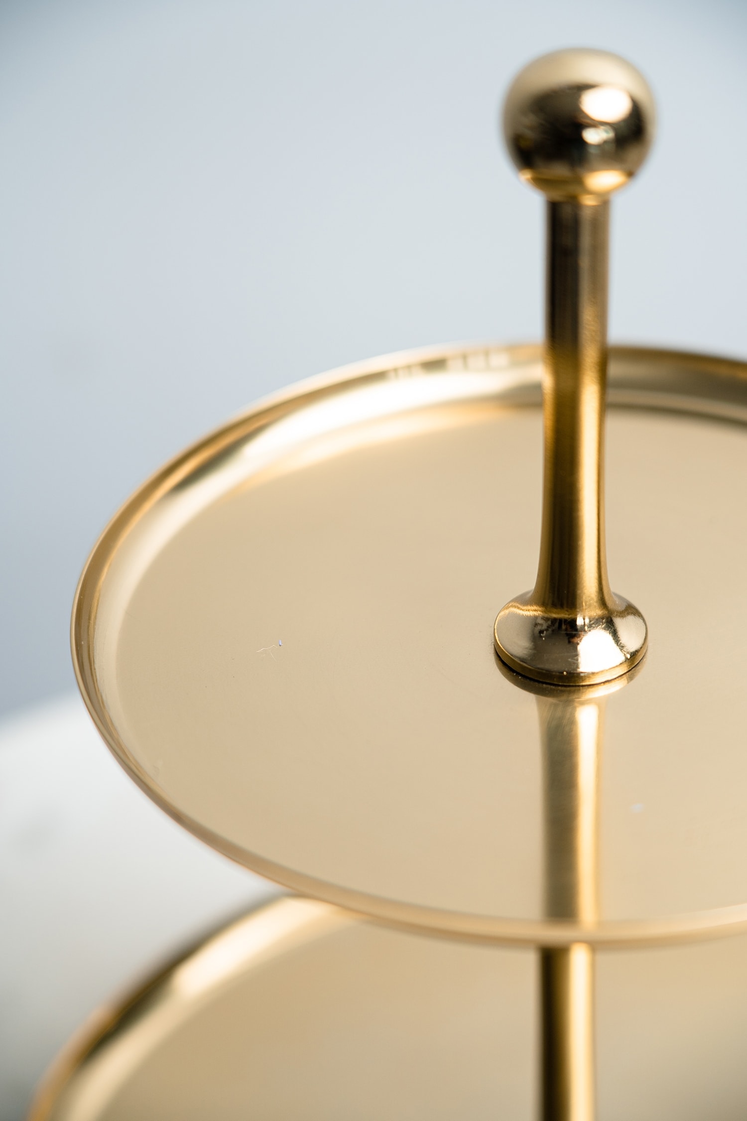 Buy S.G. Home Metal Two-tier High Tea Stand Online | Aza Fashions