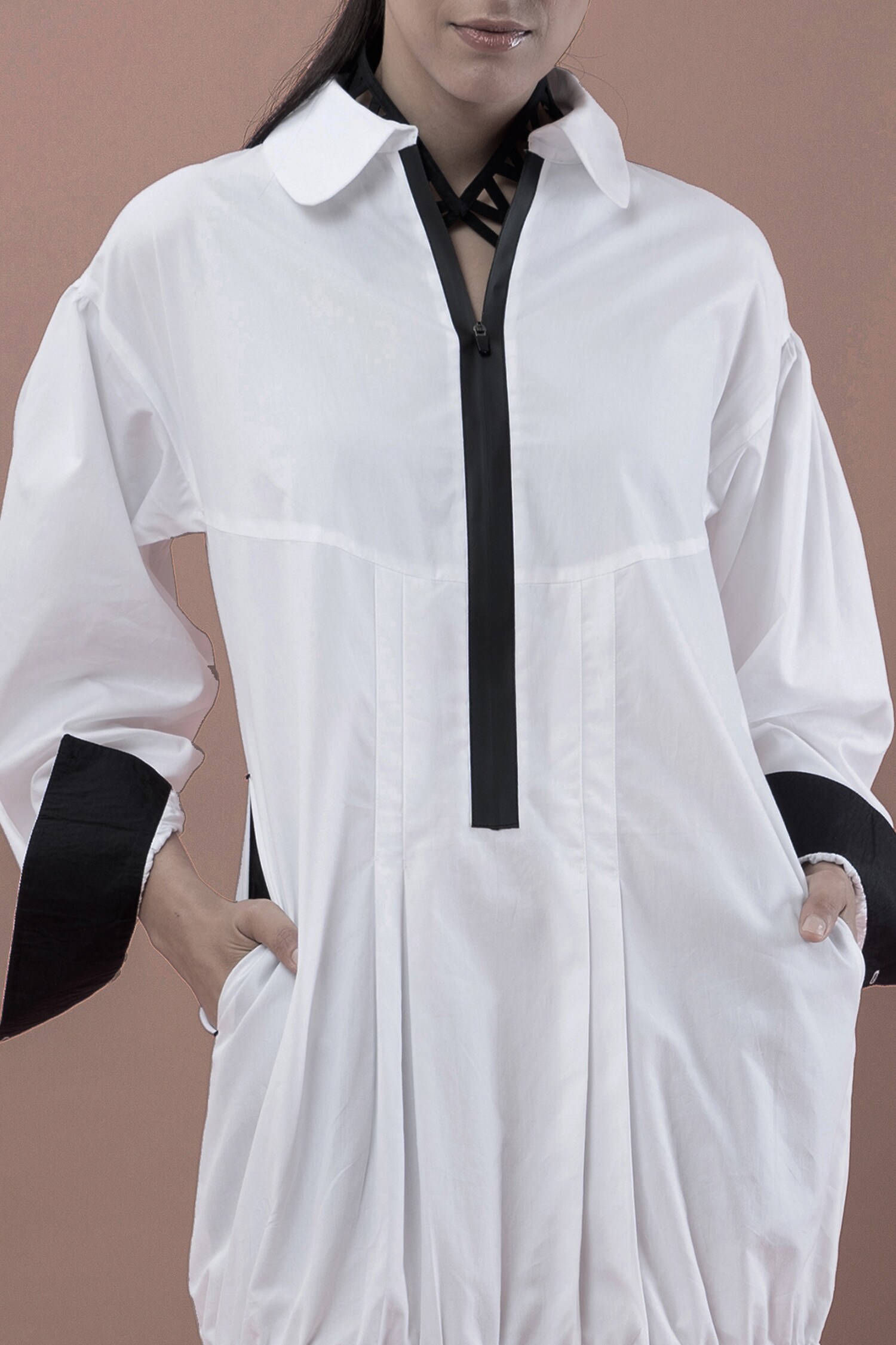 Buy Short Box Dress by Chillosophy at Aza Fashions