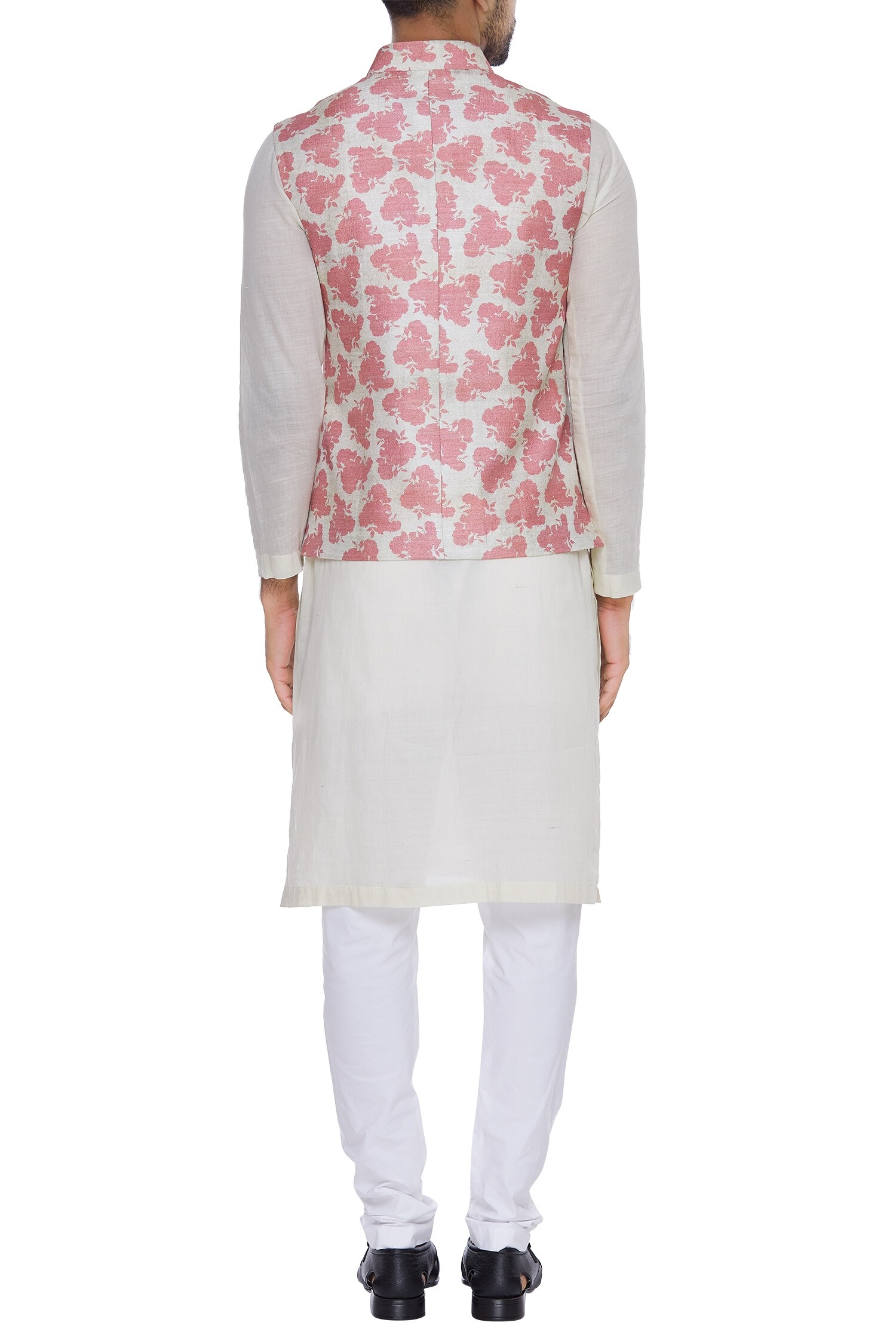 Buy Printed Nehru Jacket by Nautanky - Men at Aza Fashions