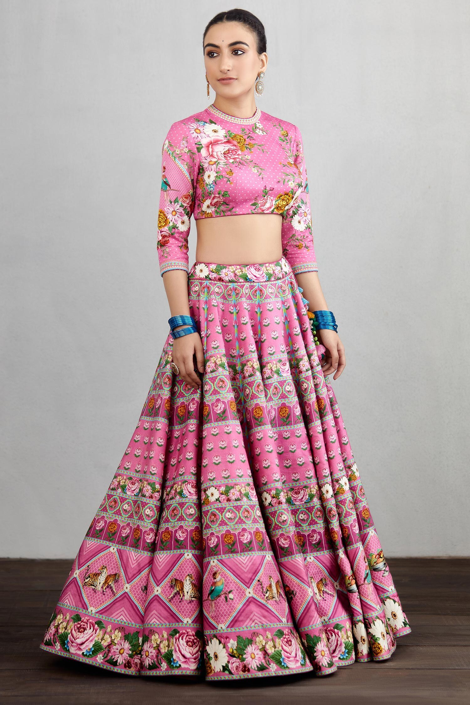 Buy Rang Raani Rubani Lehenga Set by Torani at Aza Fashions