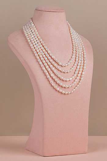 Buy Anaash Pearl Layered Contemporary Necklace Online | Aza Fashions