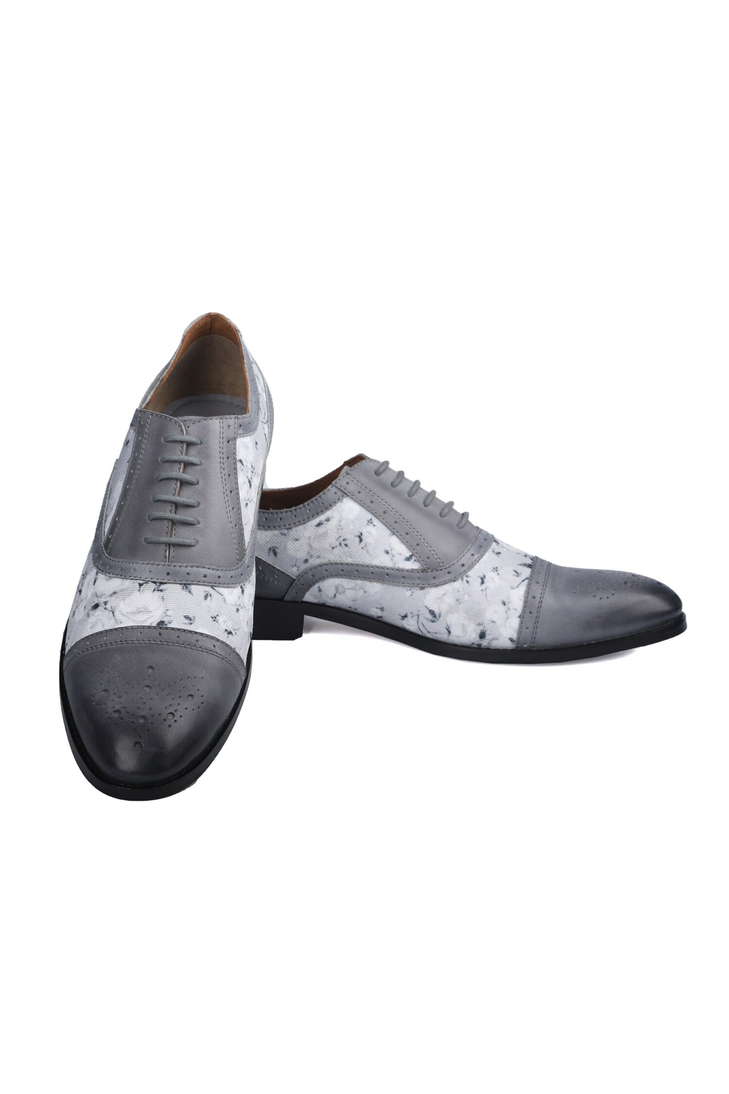 Buy MisterSinister Crust Leather Brogue Shoes Online | Aza Fashions