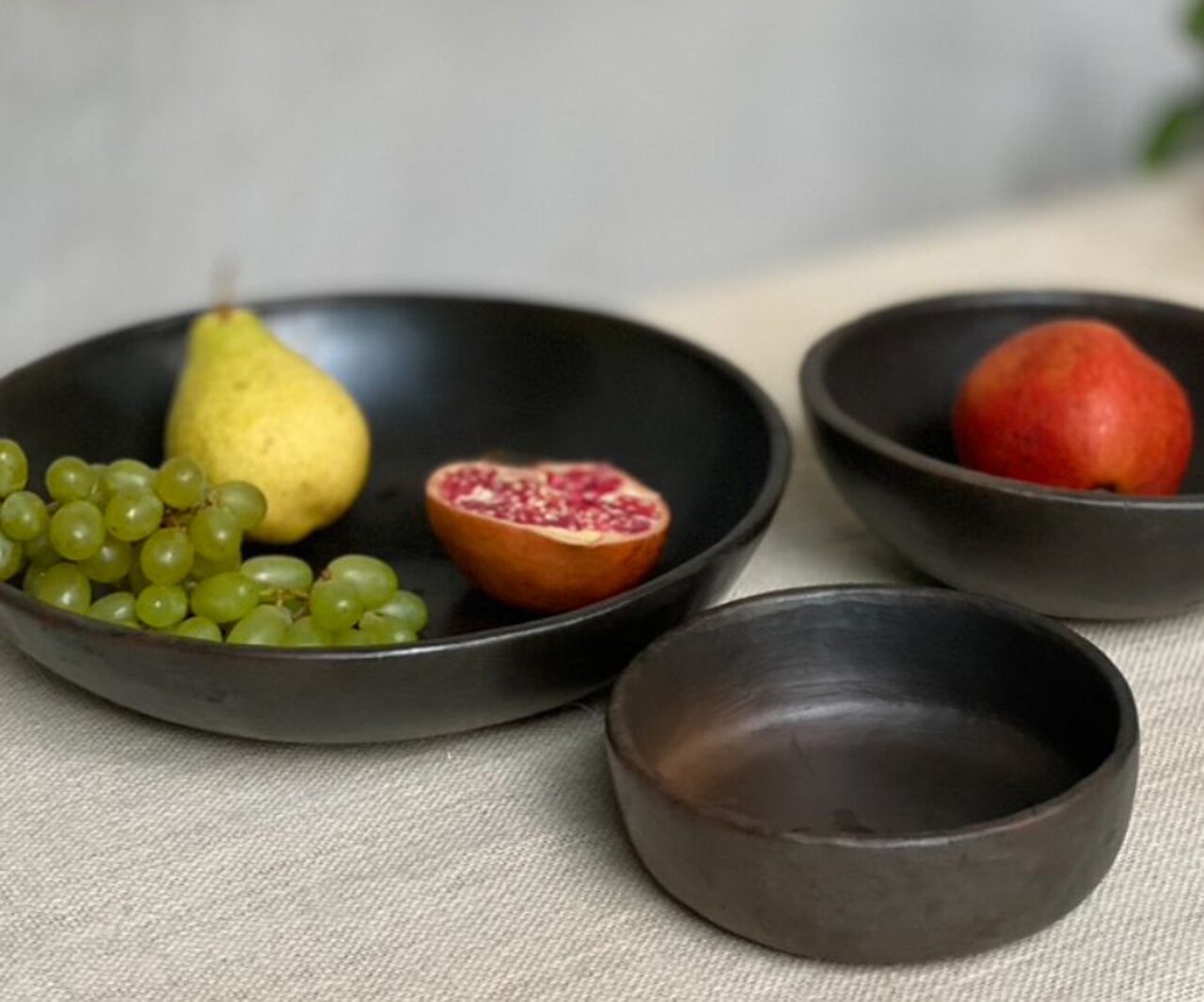 Buy Firefly Stone Pottery Salad Bowl (Set of 6) Online | Aza Fashions