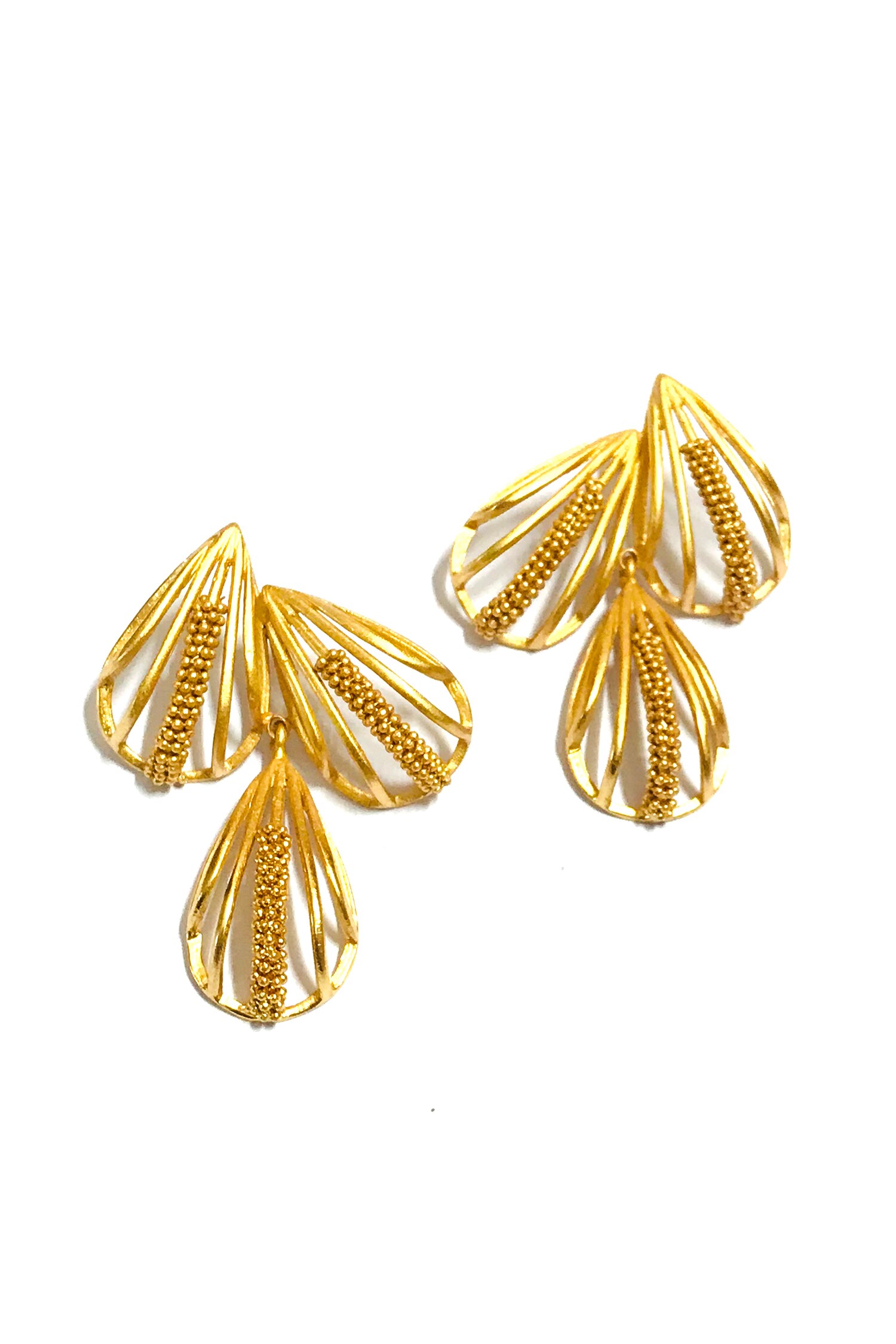 Buy Itrana Ball Chain Embellished Danglers And Drops Online | Aza Fashions