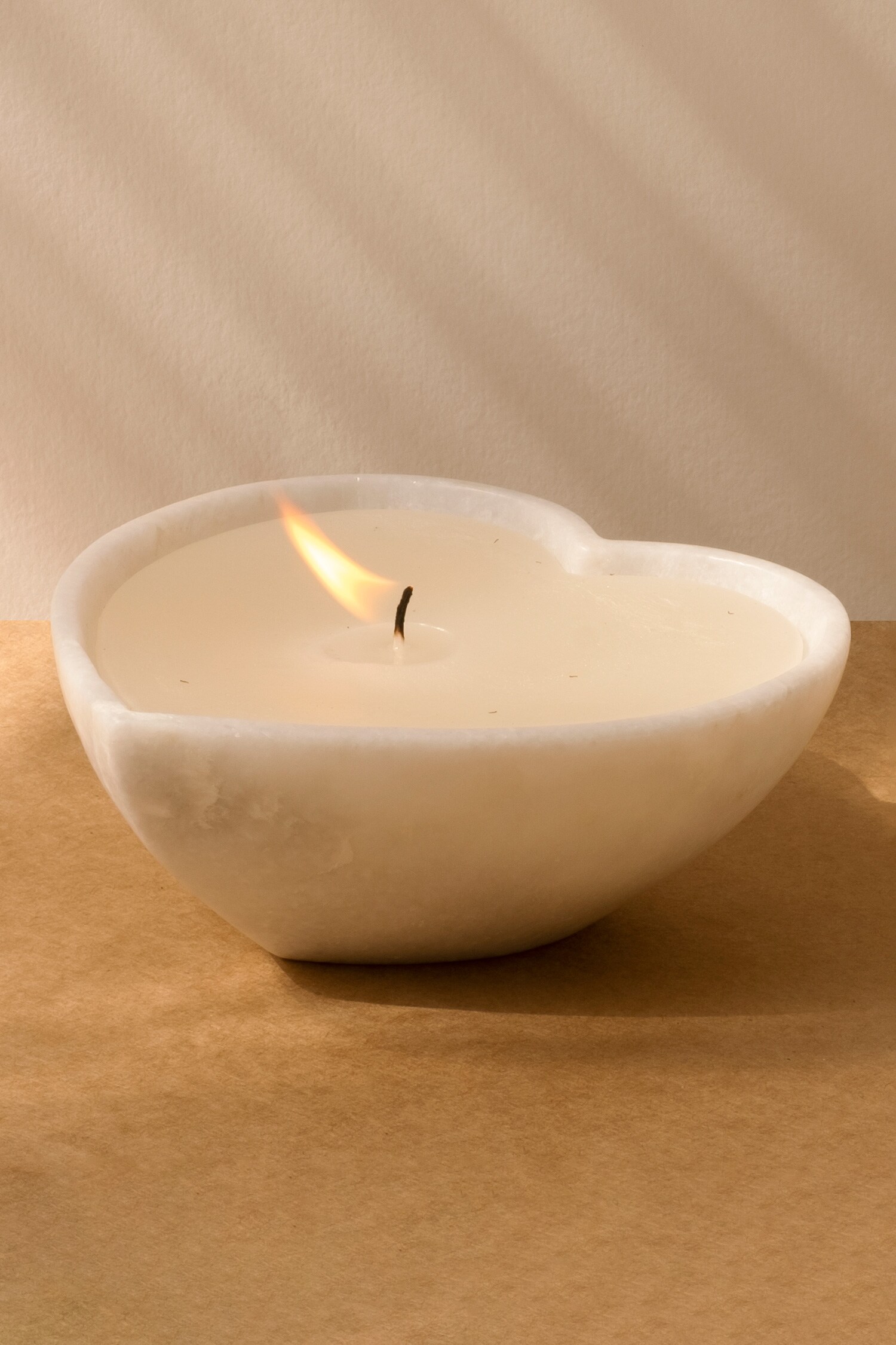 Buy Kaksh Studio Heart Candle - Single Pc Online | Aza Fashions