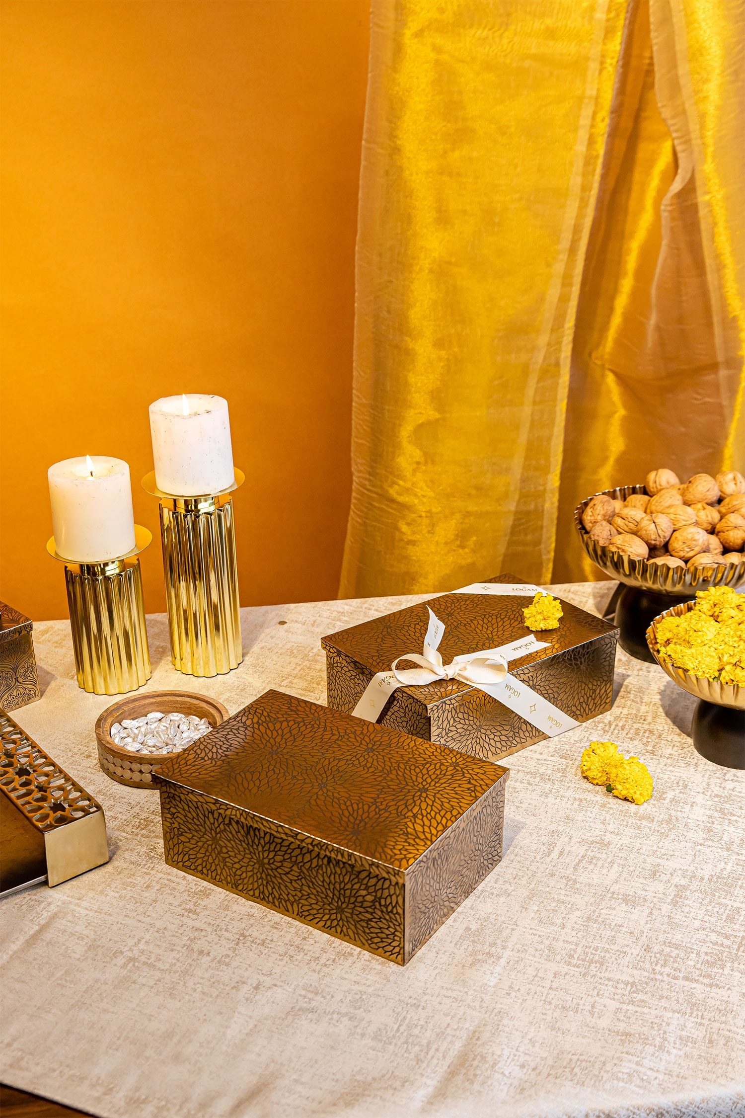 Buy Logam Bageecha Box (single Pc) Online | Aza Fashions