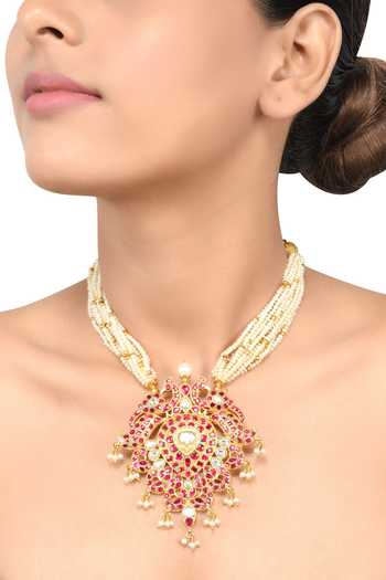 Buy Tribe Amrapali Handcrafted Pendant Necklace Online | Aza Fashions